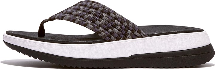 FitFlop Surff Art-Webbing Toe-Post Sandals - ShopStyle