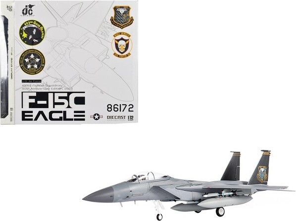 McDonnell Douglas F-15C Eagle Fighter Aircraft "493rd Fighter Squadron ...