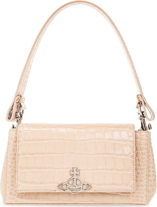 Vivienne Westwood Hazel Embossed Logo Plaque Shoulder Bag - ShopStyle