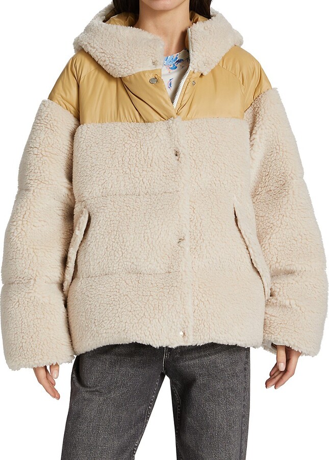 Rag & Bone Joelle Sherpa Puffer Jacket - ShopStyle