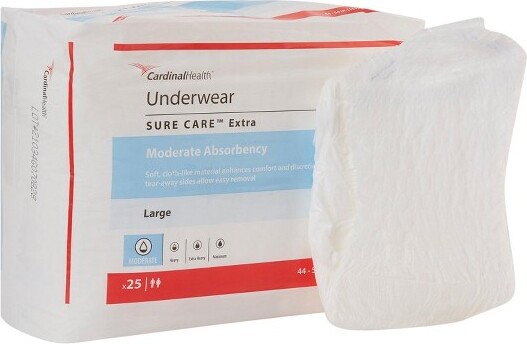 Covidien Simplicity Extra Incontinence Underwear, Moderate Absorbency ...