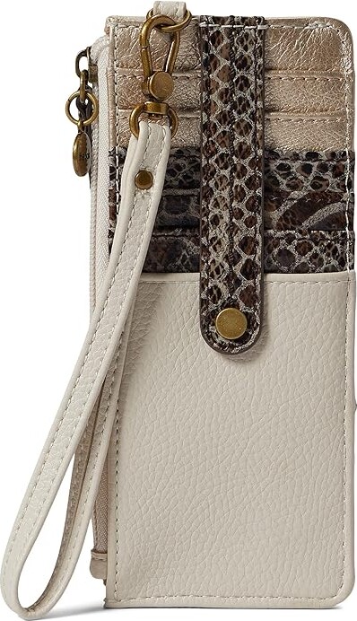 The Sak Kira Card Wristlet (Stone Snake Block) Handbags - ShopStyle