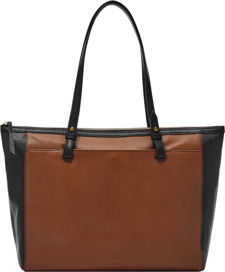 Fossil Rachel Leather Tote Bag - ShopStyle