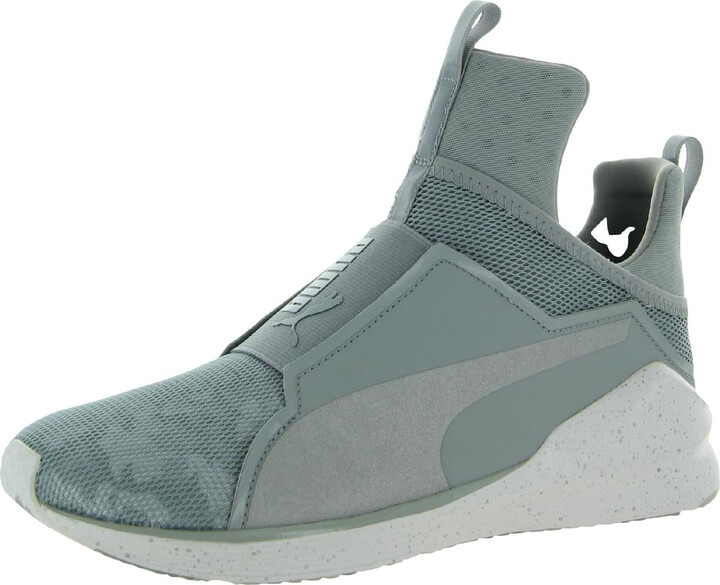 Puma Womens Stretch Reflective Slip-On Sneakers - ShopStyle