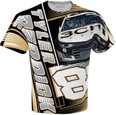 Men's Checkered Flag White Tyler Reddick 3CHI Sublimated Dynamic Total ...