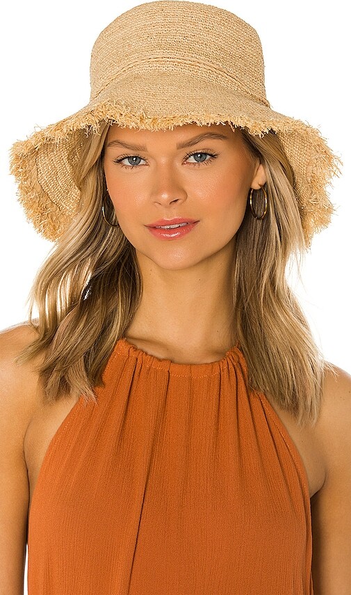 Hat Attack Packable Raffia Bucket Hat - ShopStyle