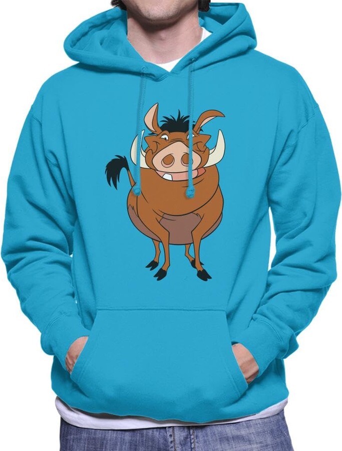 All+Every Disney Pumbaa Smile The Lion King Men's Hooded Sweatshirt ...