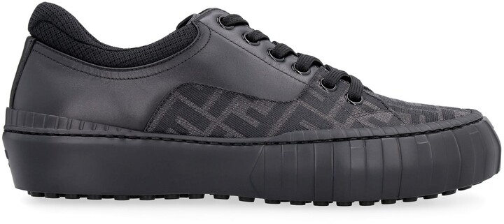 Fendi Force Fabric Low-top Sneakers - ShopStyle