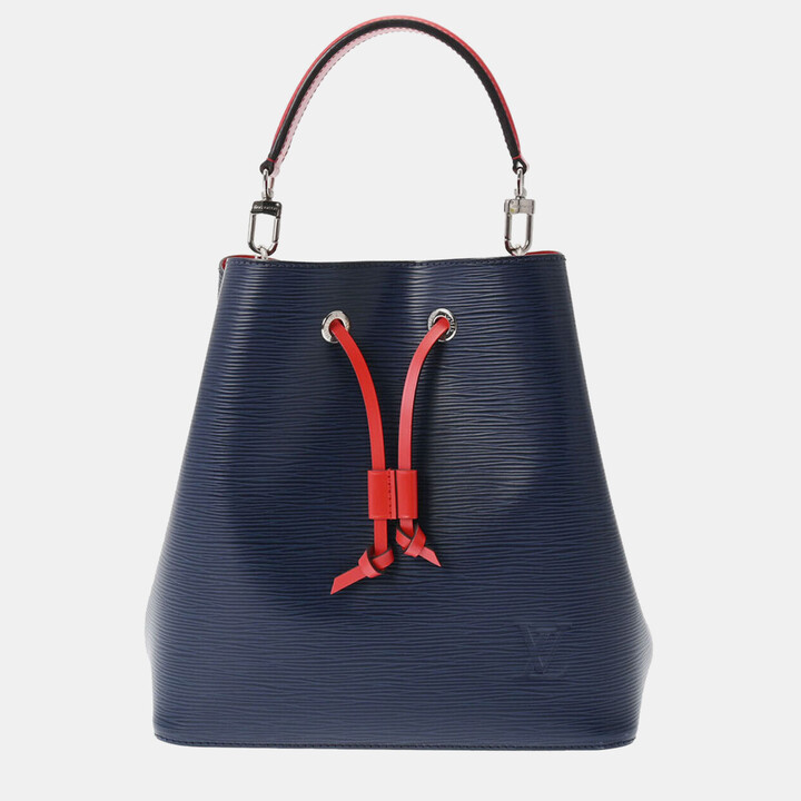 Louis Vuitton Navy Blue Epi Leather NeoNoe Hobo Bag - ShopStyle