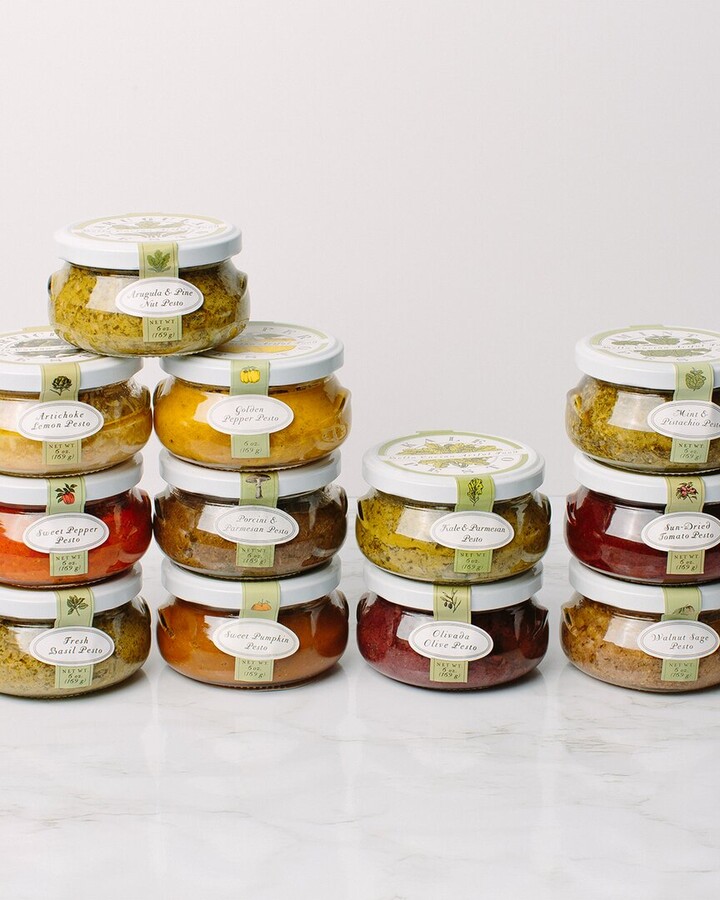 Bella Cucina Artful Food Bella Cucina Pesto Sampler Bundle Set Of 12 ...
