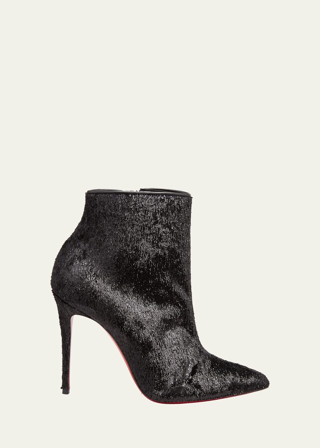 Christian Louboutin So Kate Stiletto Red Sole Booties - ShopStyle Boots