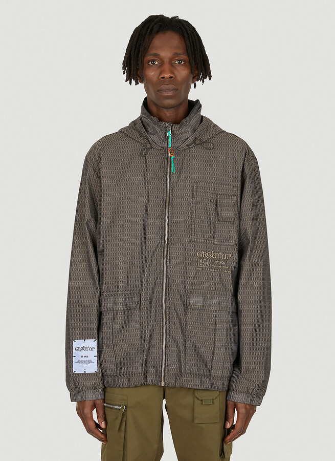 McQ Ripstop Field Jacket in Grey - ShopStyle