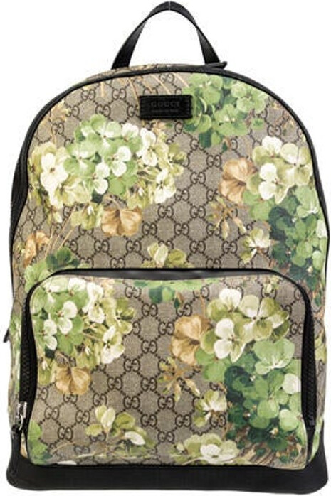 Gucci GG Supreme Blooms Medium Day Backpack - ShopStyle