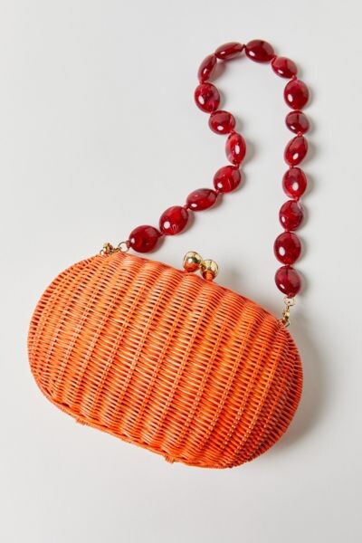 Serpui Marie Olivine Tracy Wicker Bag - ShopStyle