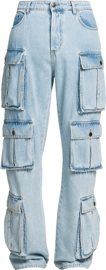 MSFTSrep Denim Cargo Pants - ShopStyle Trousers