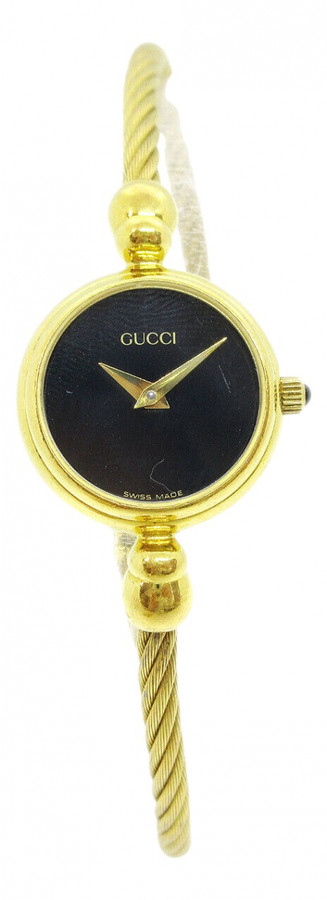 Gucci gold Gold plated Watches - ShopStyle Jewelry