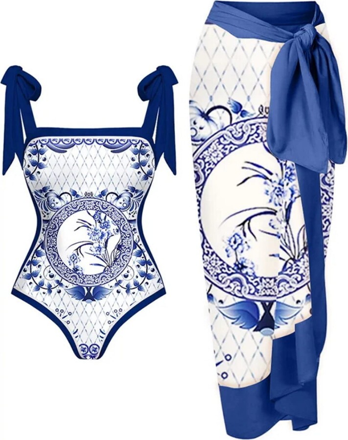 MILONT 2 Piece Swimming Costume Women - ShopStyle Swimwear