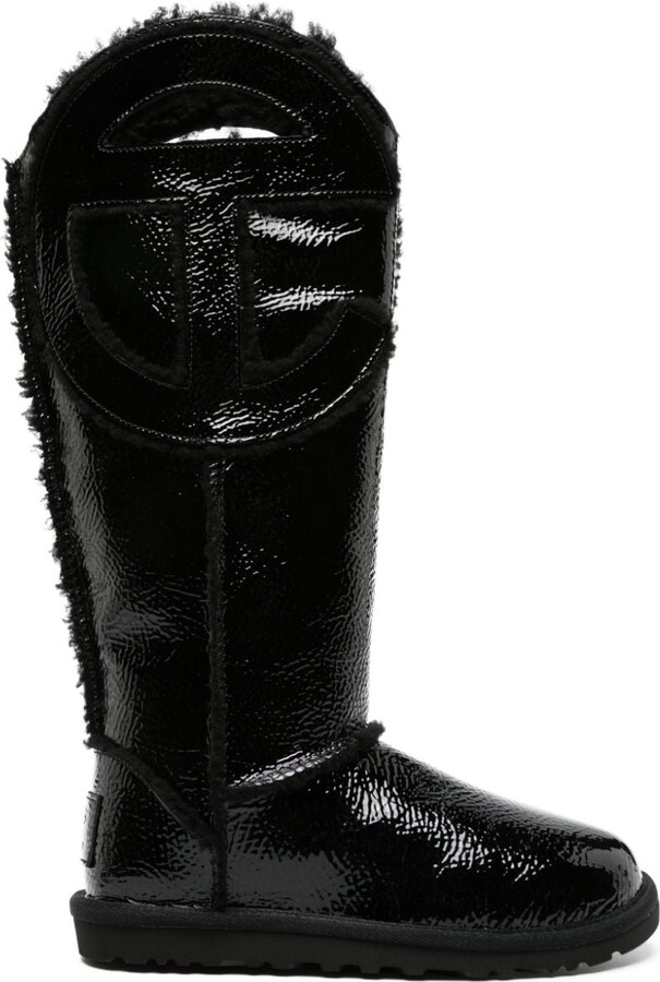 UGG x Telfar logo-embossed boots - ShopStyle