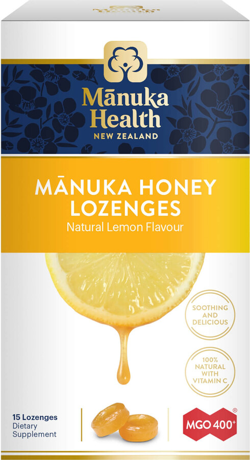 Manuka Health New Zealand Ltd Manuka Health MGO 400+ Manuka Honey Drops ...