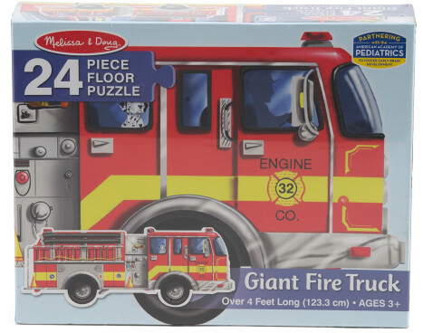 Giant Fire Truck Floor Puzzle - ShopStyle Toys