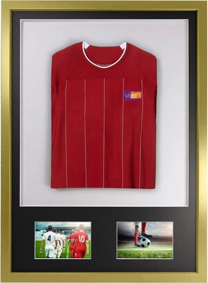 Vivarti 3D + Double Aperture Mounted Sports Shirt Display Frame with ...