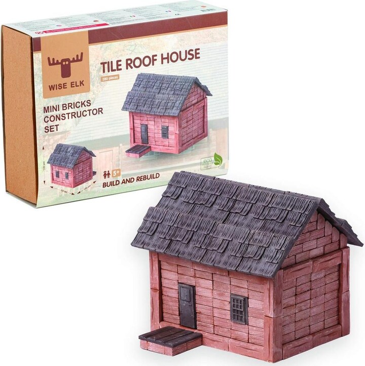 Wise Elk Mini Bricks Construction Set - Tile Roof House New - ShopStyle ...
