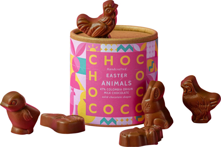 Chococo 47% Milk Chocolate Easter Animal Shapes - ShopStyle Food & Beverage
