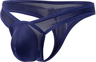 Faringoto Mens Thongs Underwear Bulge Enhancing G-String T Back Bikini ...