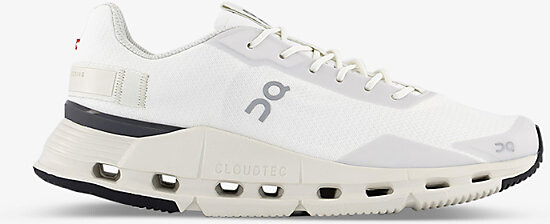 ON Running Womens White Eclipse F Cloudnova Form Mesh and Woven Low-top Trainers - ShopStyle ...