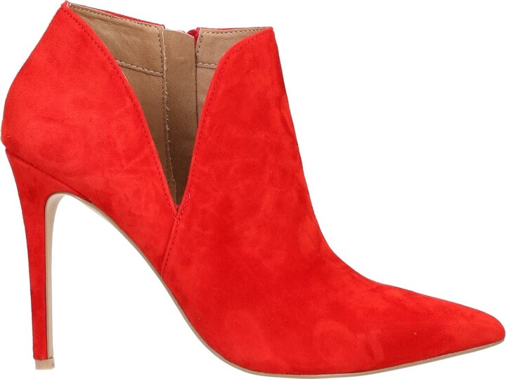 Steve Madden Ankle Boots Red - ShopStyle