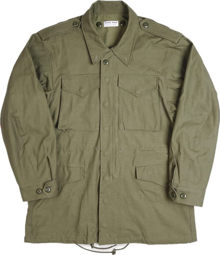 CDJBHW M-51 Field Jacket Vintage WW2 Short M51 Parka Windbreaker Cotton ...