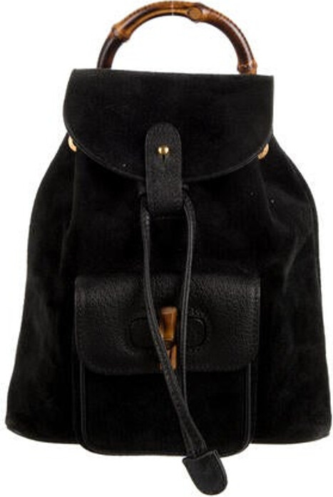 Gucci Vintage Mini Suede Backpack - ShopStyle