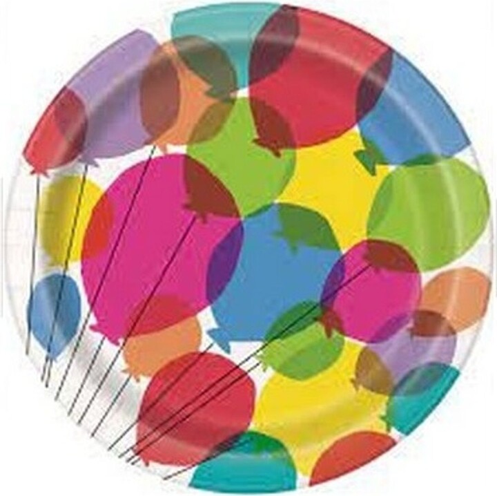 Unique Party Balloons Dinner Plate (Pack of 8) - ShopStyle