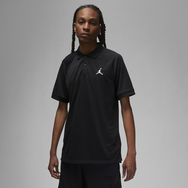 Jordan Men's Dri-FIT Sport Golf Polo in Black - ShopStyle