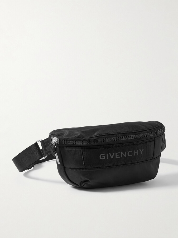 Givenchy G-Trek Logo-Appliquéd Webbing-Trimmed Ripstop Belt Bag - ShopStyle