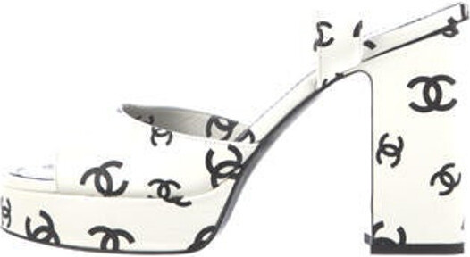 Chanel 2022 Interlocking CC Logo Sandals - ShopStyle