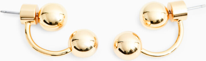 COS Dropped Sphere Studs - ShopStyle Earrings