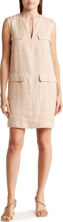Theory Utilitarian Herringbone Stitch Dress - ShopStyle