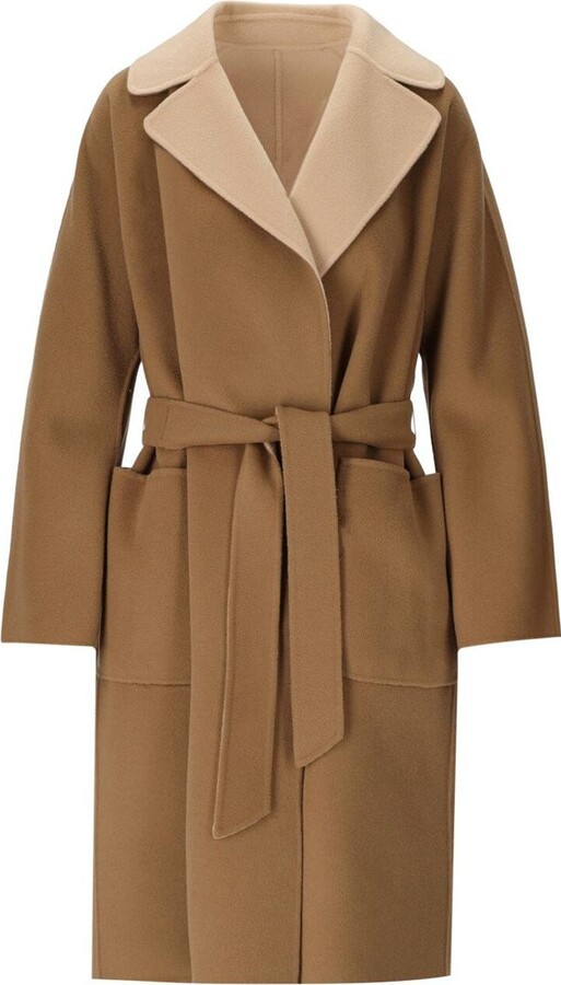 Weekend Max Mara Rail Beige Reversible Coat - ShopStyle