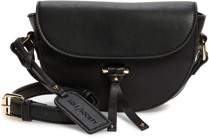 Sole Society Lezar Faux Leather Crossbody Bag - ShopStyle