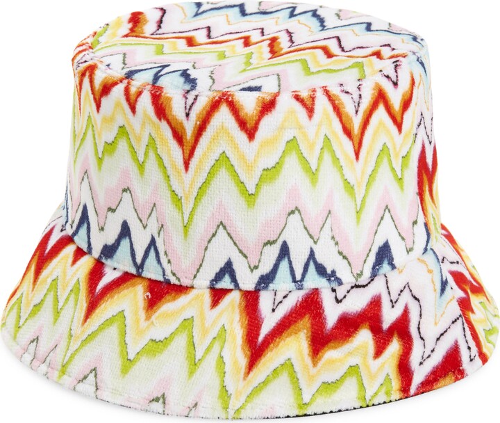 Missoni Zigzag Cotton Bucket Hat - ShopStyle