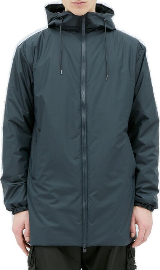 Rains Lohja Long Insulated Jacket - ShopStyle Down & Puffer Coats