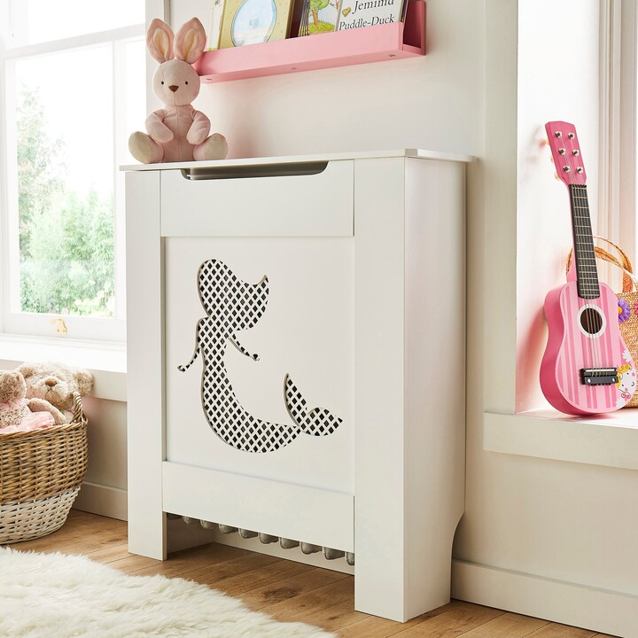 Dunelm Mermaid White Radiator Cover White - ShopStyle Kids & Baby