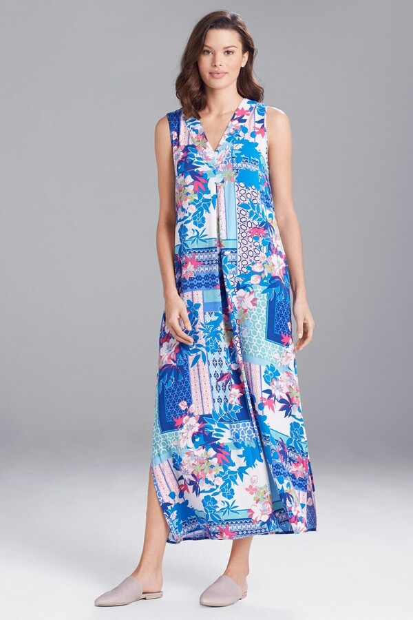 Natori Hibiscus Patchwork Gown - ShopStyle Nightgowns
