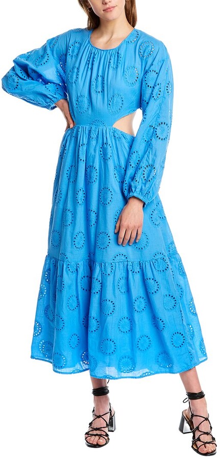 70/21 Eyelet Maxi Dress - ShopStyle