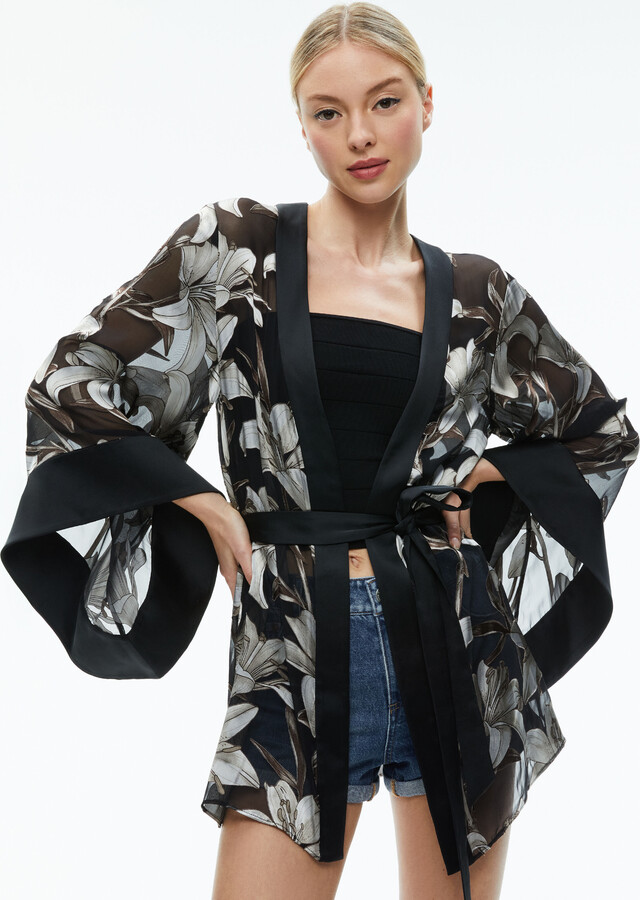 Alice + Olivia Mariana Mini Kimono - ShopStyle Jackets