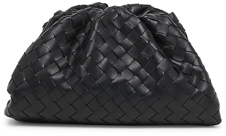 Bottega Veneta The Teen Intrecciato Leather Pouch - ShopStyle Clutches
