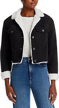 Bella Dahl Coco Sherpa Denim Jacket - ShopStyle