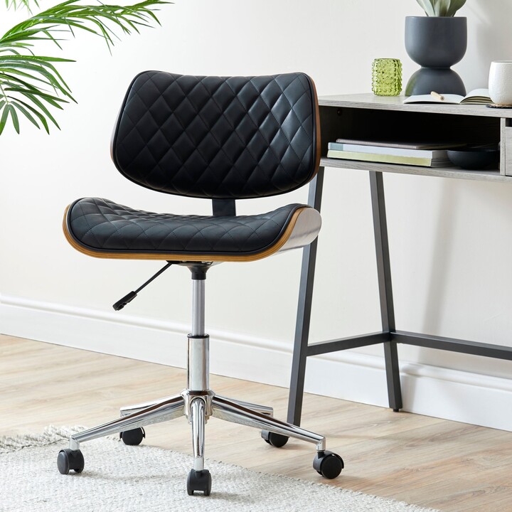 Dunelm Remy Office Chair Black - ShopStyle