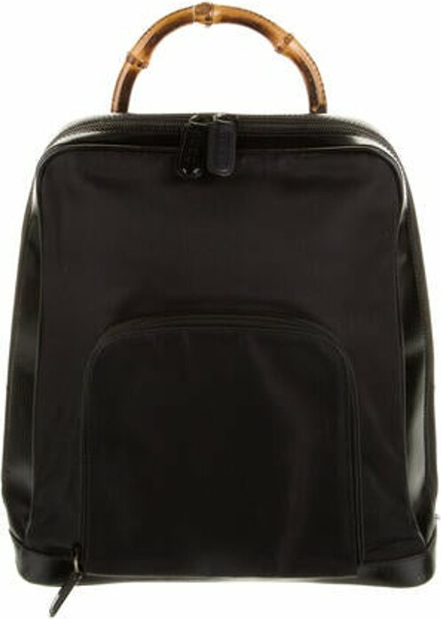 Gucci Vintage Bamboo Handle Backpack - ShopStyle